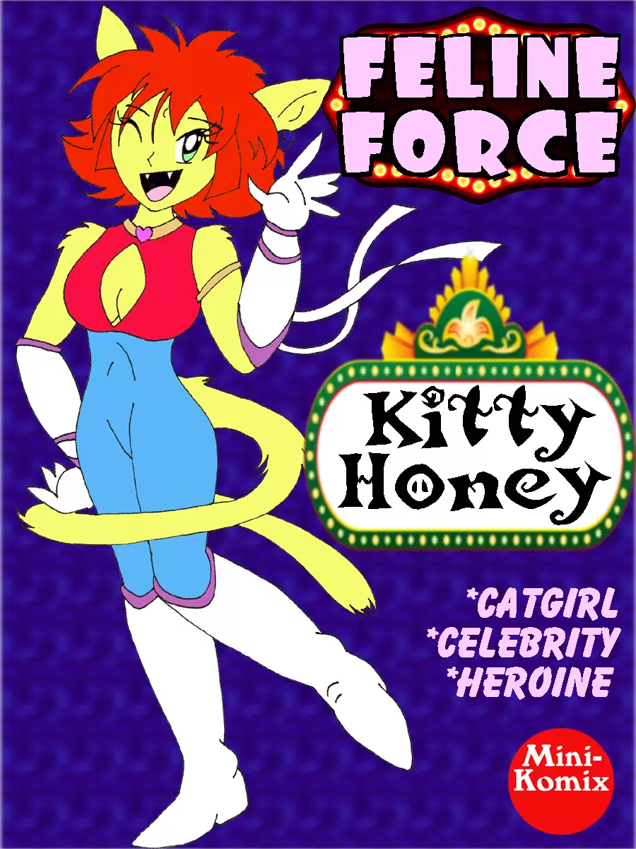 Feline Force: Kitty Honey #1 - Mini-Komix | DriveThruRPG