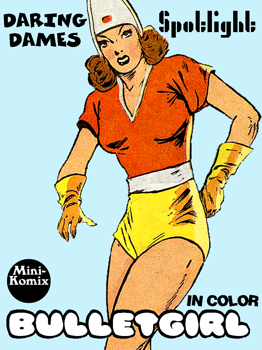 Daring Dames Spotlight: Bulletgirl (in color) - Mini-Komix | DriveThruRPG