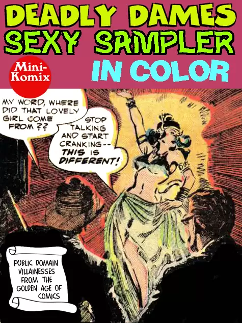 Deadly Dames: Sexy Sampler (in color) - Mini-Komix | DriveThruRPG