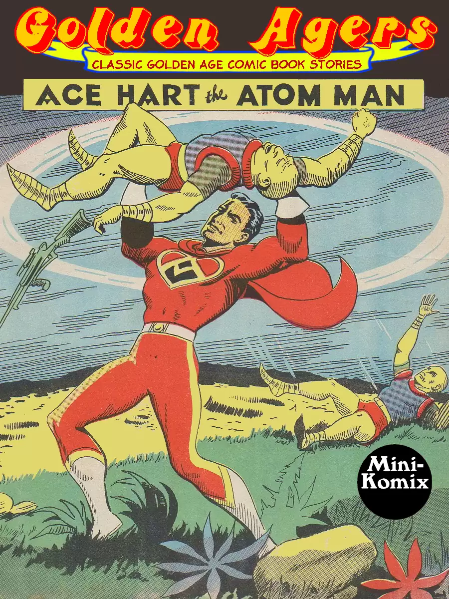 Golden Agers: Ace Hart the Atom Man - Mini-Komix | DriveThruRPG
