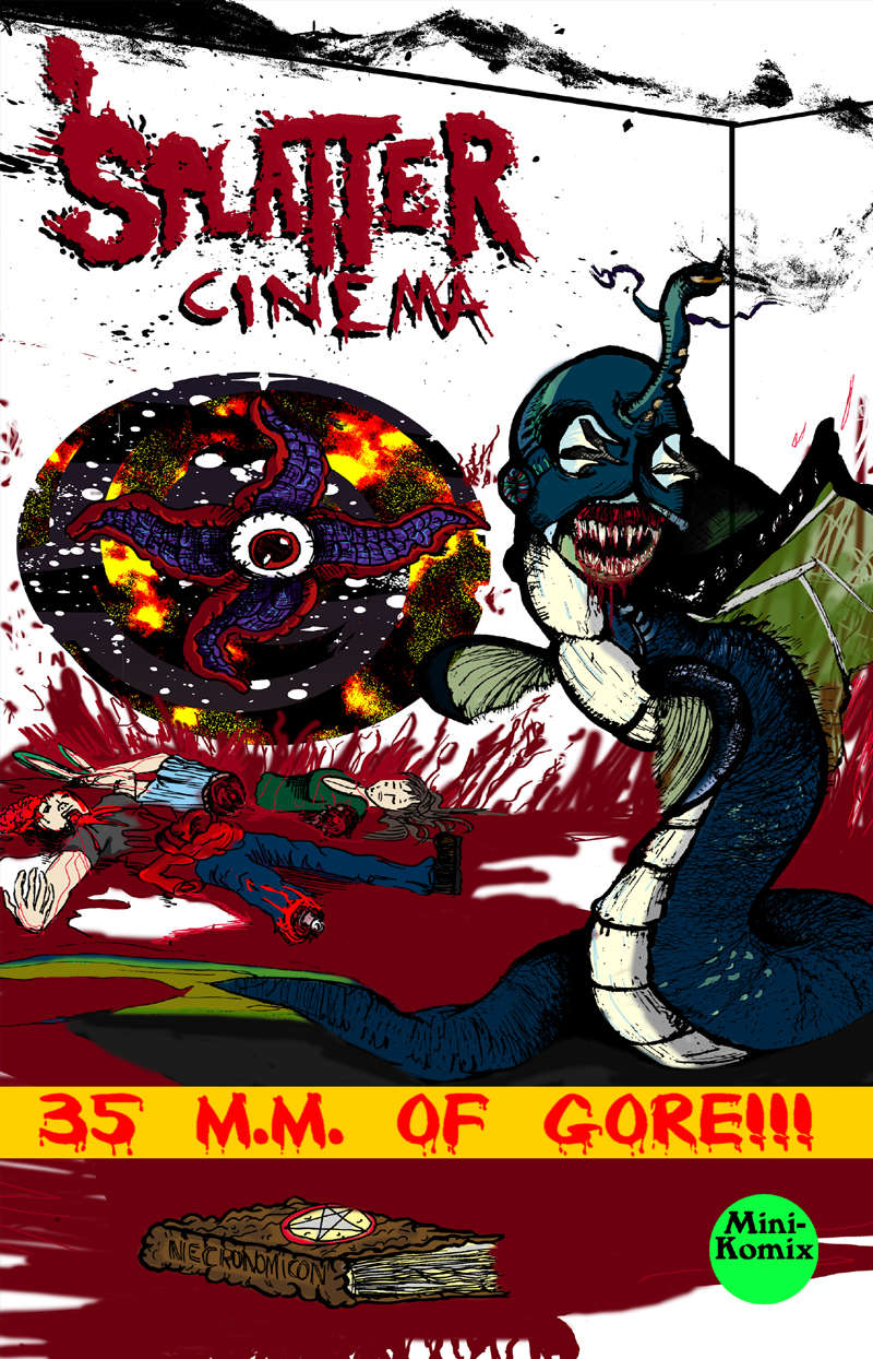 Splatter Cinema (Indy Slasher Film Comics) - Mini-Komix | DriveThruRPG