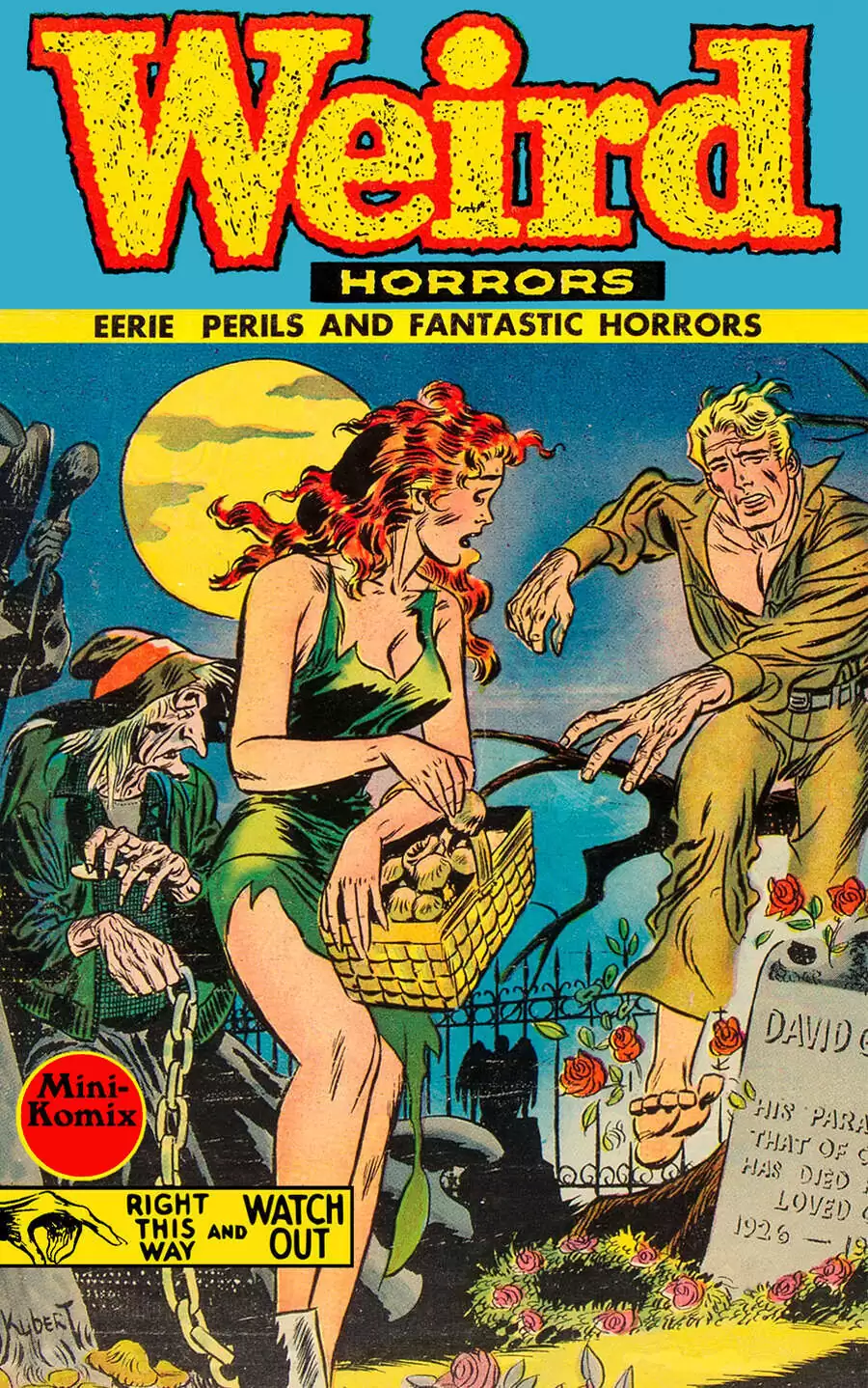 Weird Horrors (Eerie Monster Comics) - Mini-Komix | DriveThruRPG