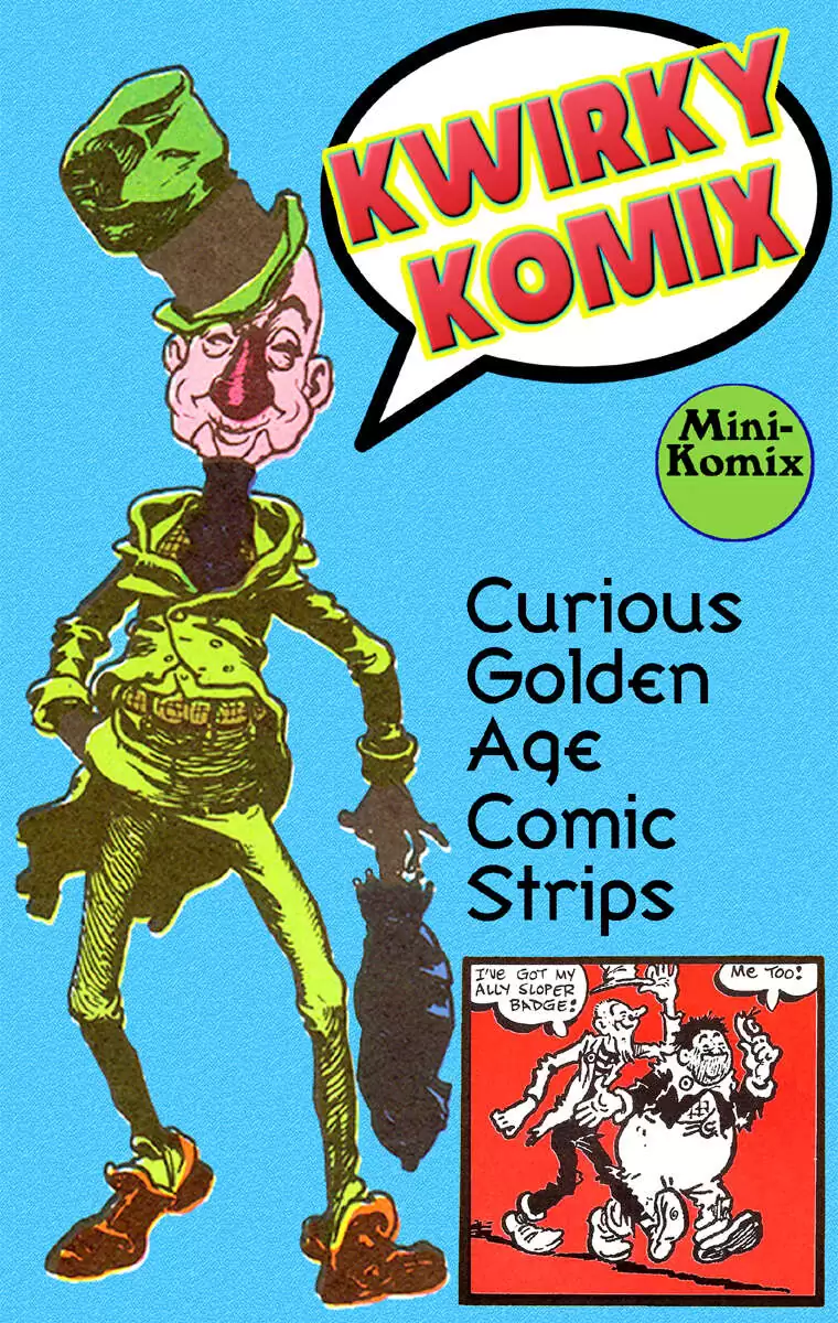 Kwirky Komix (Curious Golden Age Comic Strips) - Mini-Komix | DriveThruRPG
