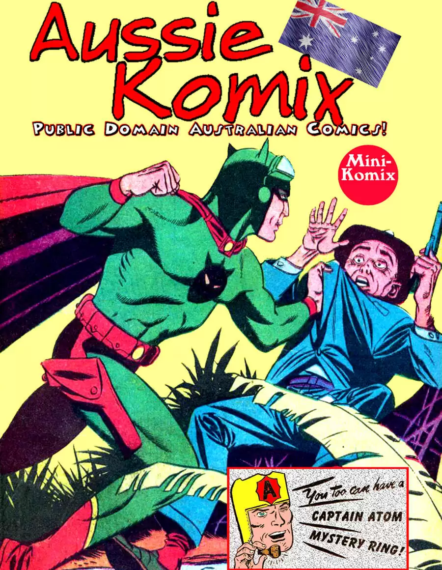 Aussie Komix (Australian Action Comics) - Mini-Komix | DriveThruRPG