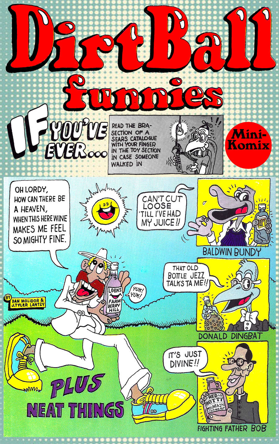 Dirtball Funnies (70s Underground Classic) - Mini-Komix | DriveThruRPG