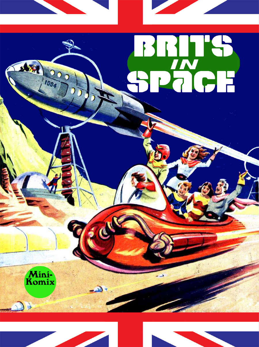 Brits In Space (British Science Fiction) - Mini-Komix | DriveThruRPG