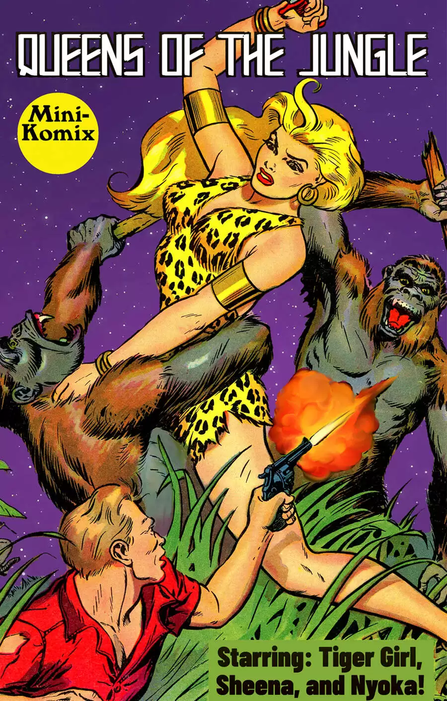 Queens Of The Jungle - Mini-Komix | DriveThruRPG