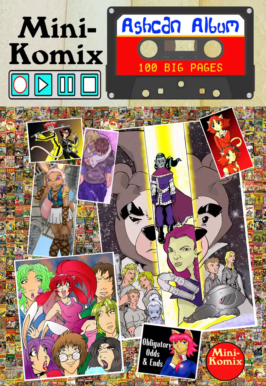 Mini-Komix: Ashcan Album - Mini-Komix | DriveThruRPG