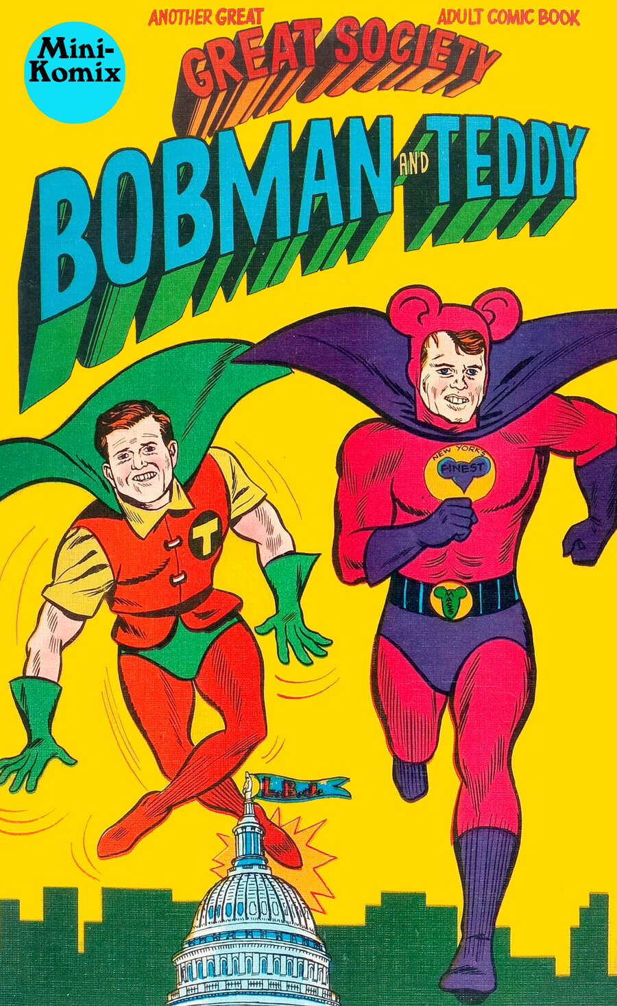 Bobman And Teddy (Silver Age Superhero Parody) - Mini-Komix ...