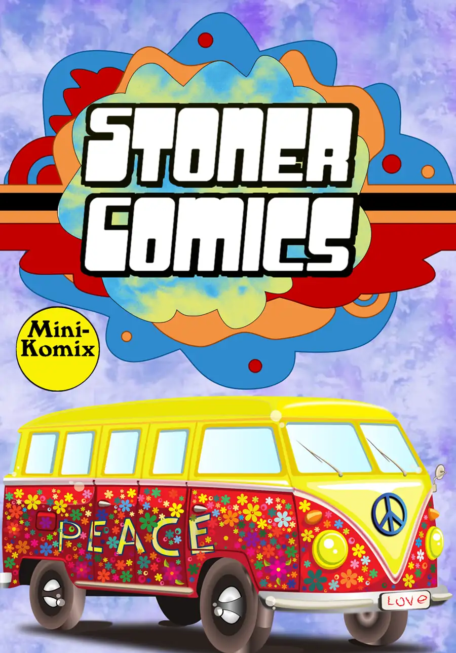 Stoner Comics (Bronze Age Hippie Comic Strips) - Mini-Komix | DriveThruRPG