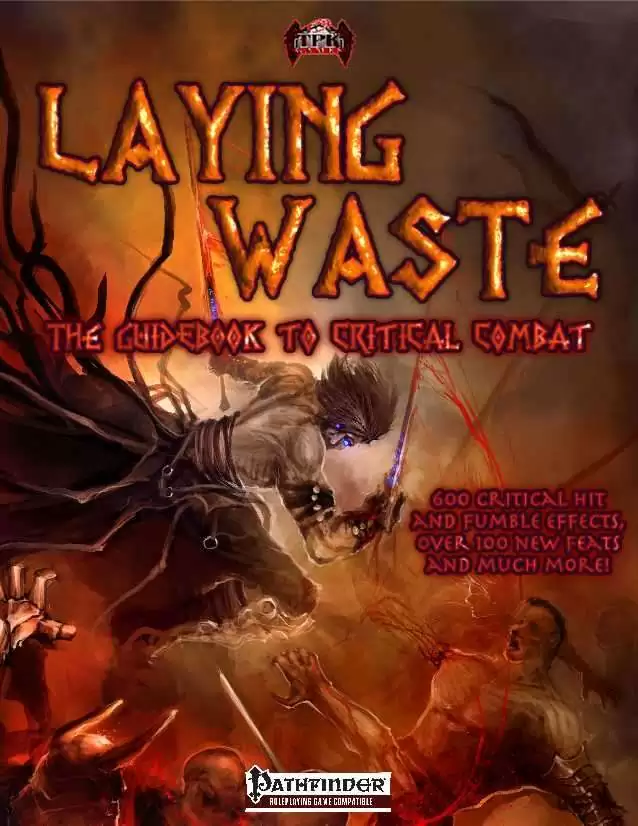 Laying Waste: The Guide to Critical Combat - Total Party Kill Games ...