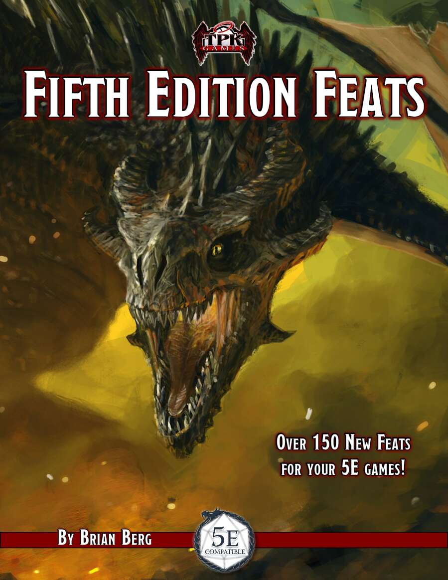 Fifth Edition Feats (5e) - Total Party Kill Games | Player Resources ...