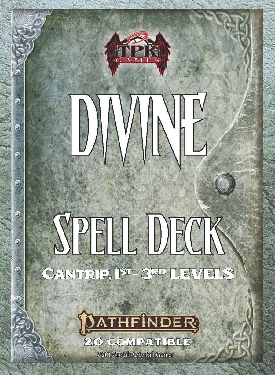 Pathfinder 2 - Divine Tradition Spell Deck I [Cantrips -3rd] - Total ...
