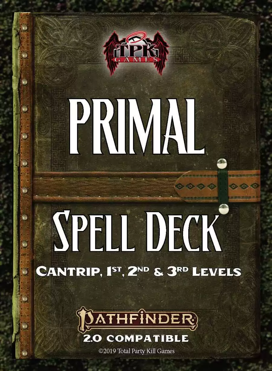 Pathfinder 2 - Primal Tradition Spell Deck I [Cantrips -3rd] - Total ...