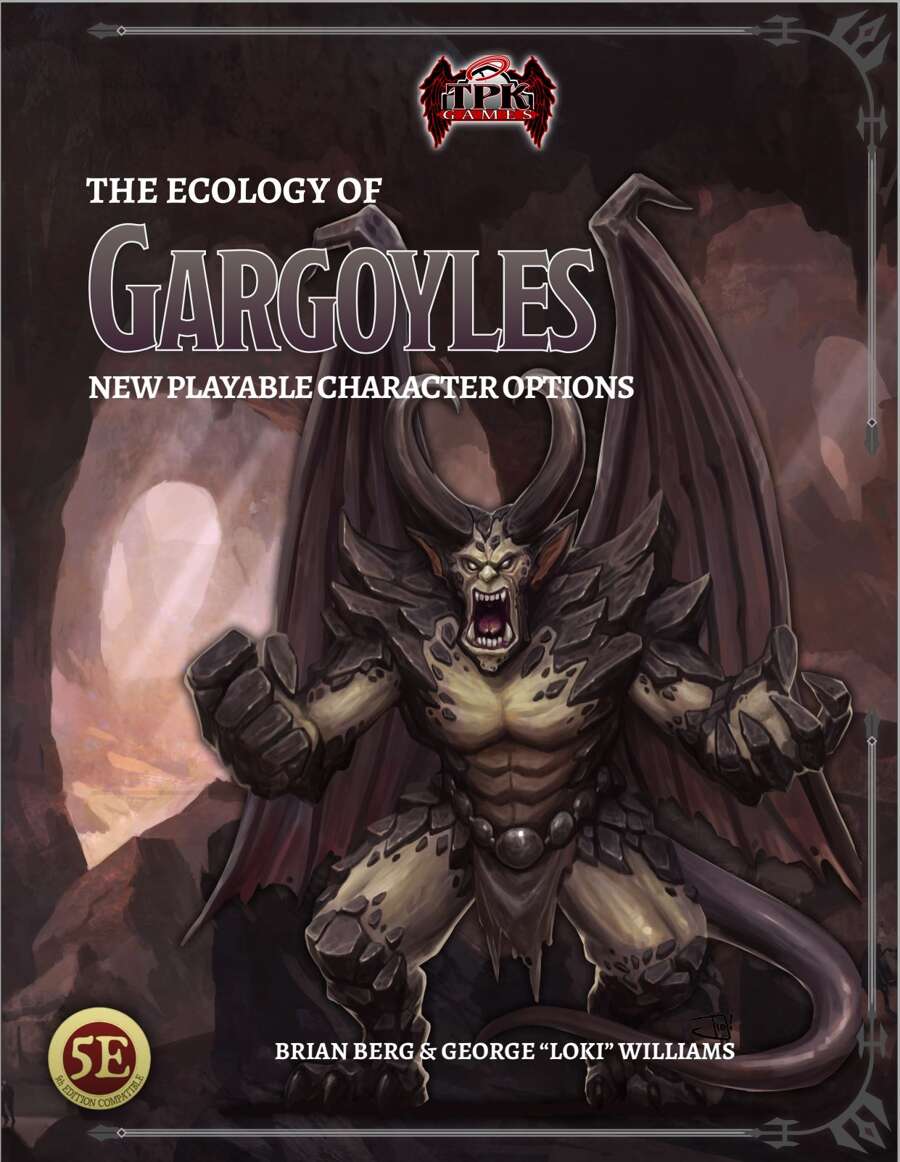 Ecology of the Gargoyle (5E) - Total Party Kill Games | Player Resources | Monstrous Sourcebooks ...