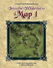Into the Wilderness: Map 1 - Crooked Staff Publishing | Wilderness Maps ...