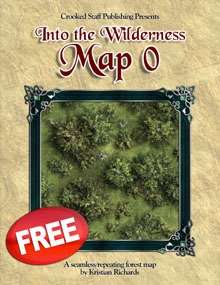 Into the Wilderness: Map 0 - Crooked Staff Publishing | Wilderness Maps ...