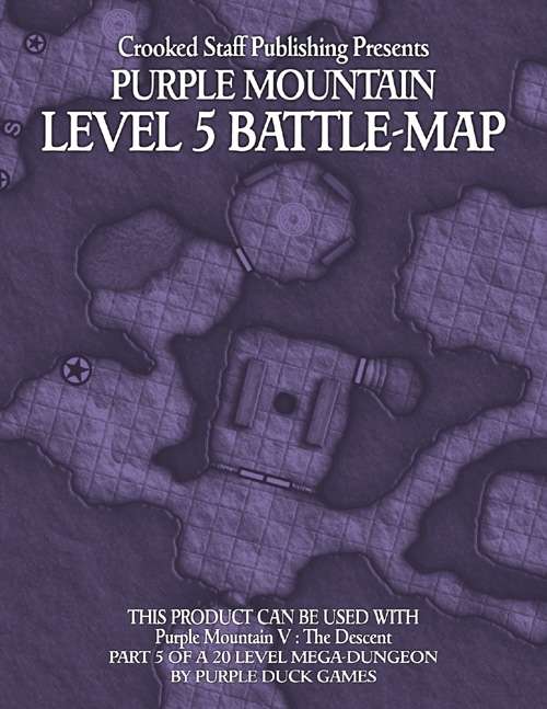 Purple Mountain: Level 5 Battle-Map - Crooked Staff Publishing ...