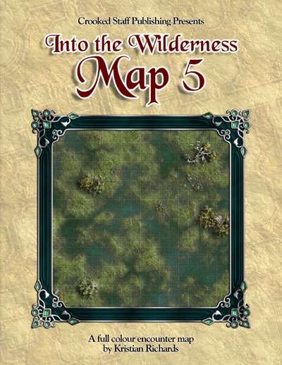 Into the Wilderness: Map 5 - Crooked Staff Publishing | Wilderness Maps ...