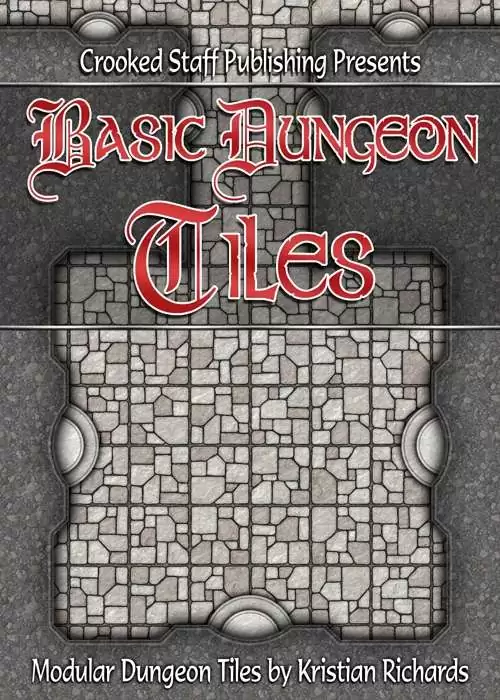 Basic Dungeon Tiles - Crooked Staff Publishing | Dungeon Tiles ...