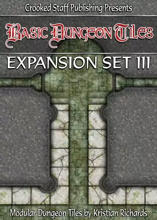 Basic Dungeon Tiles : Expansion Set 3 - Crooked Staff Publishing ...