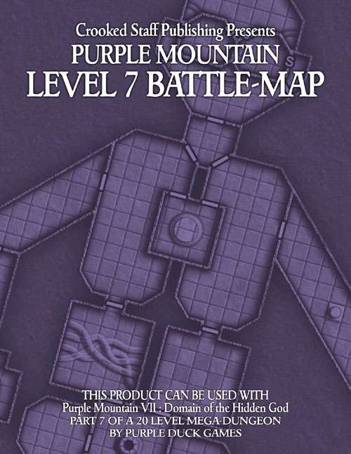 Purple Mountain: Level 7 Battle-Map - Crooked Staff Publishing ...