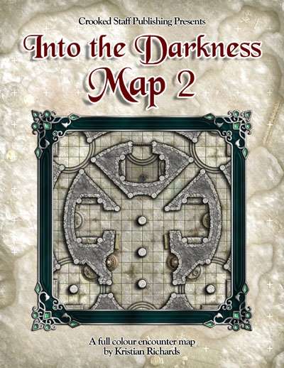 Into the Darkness: Map 2 - Crooked Staff Publishing | caves & dungeons ...