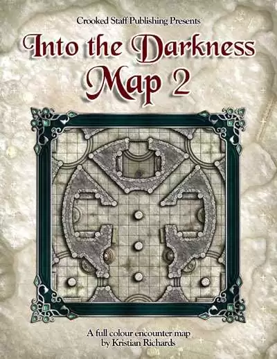 Into the Darkness: Map 2 - Crooked Staff Publishing | caves & dungeons ...