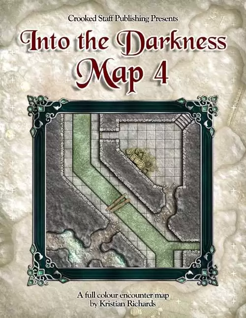 Into the Darkness: Map 4 - Crooked Staff Publishing | caves & dungeons ...