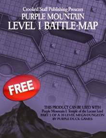 Purple Mountain: Level 1 Battle-Map - Crooked Staff Publishing ...