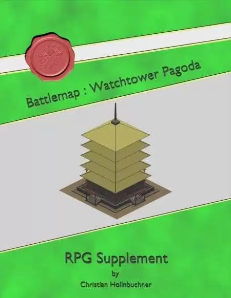 Battlemap : Watchtower Pagoda - Christian Hollnbuchner | Battlemaps ...