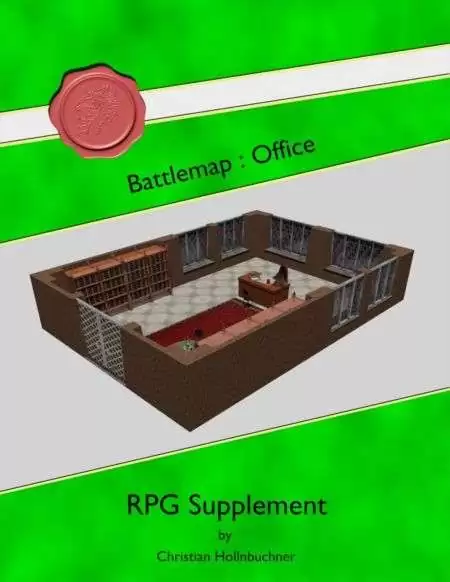 Battlemap : Office - Christian Hollnbuchner | Battlemaps | DriveThruRPG