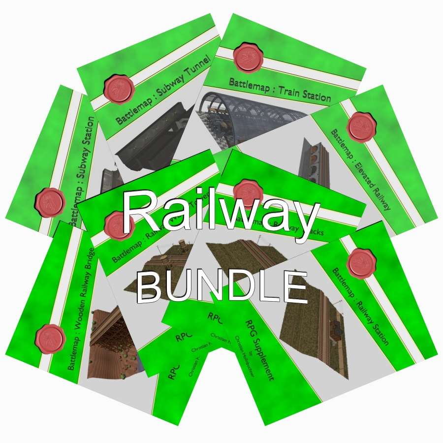 Railway Battlemaps [BUNDLE] - Christian Hollnbuchner | Battlemaps ...