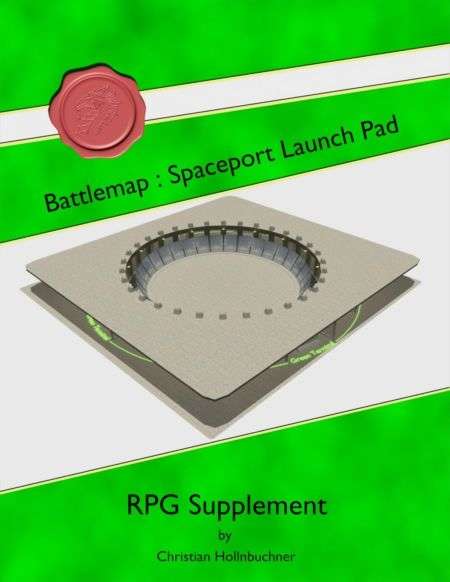 Battlemap : Spaceport Launch Pad - Christian Hollnbuchner | Battlemaps ...