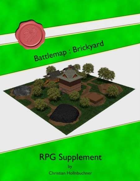 Battlemap : Brickyard - Christian Hollnbuchner | Battlemaps | DriveThruRPG