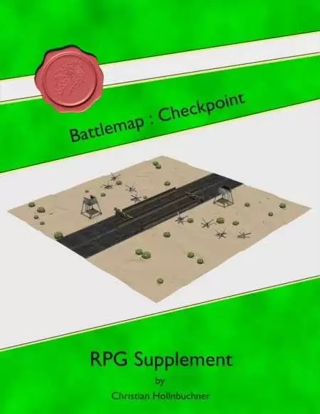 Battlemap : Checkpoint - Christian Hollnbuchner | Battlemaps | DriveThruRPG