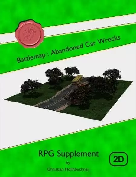 Battlemap : Abandoned Car Wrecks - Christian Hollnbuchner | Battlemaps ...