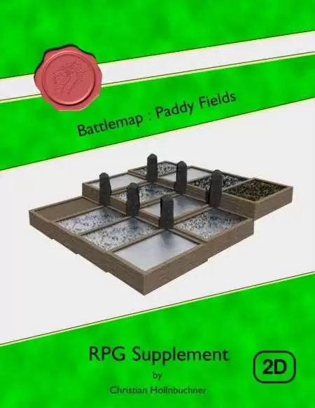 Battlemap : Paddy Fields - Christian Hollnbuchner | Battlemaps ...