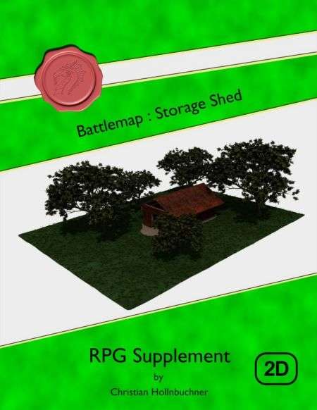 Battlemap : Storage Shed - Christian Hollnbuchner | Battlemaps ...