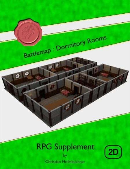 Battlemap : Dormitory Rooms - Christian Hollnbuchner | Battlemaps ...