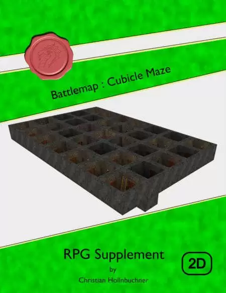 Battlemap : Cubicle Maze - Christian Hollnbuchner | Battlemaps ...