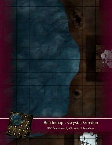 Battlemap : Crystal Garden - Christian Hollnbuchner | Battlemaps ...