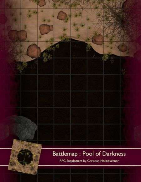 Battlemap : Pool of Darkness - Christian Hollnbuchner | Battlemaps ...