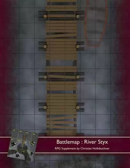 Battlemap : River Styx - Christian Hollnbuchner | Battlemaps | DriveThruRPG