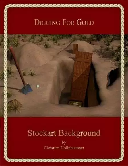 Digging For Gold : Stockart Background - Christian Hollnbuchner | Stock ...
