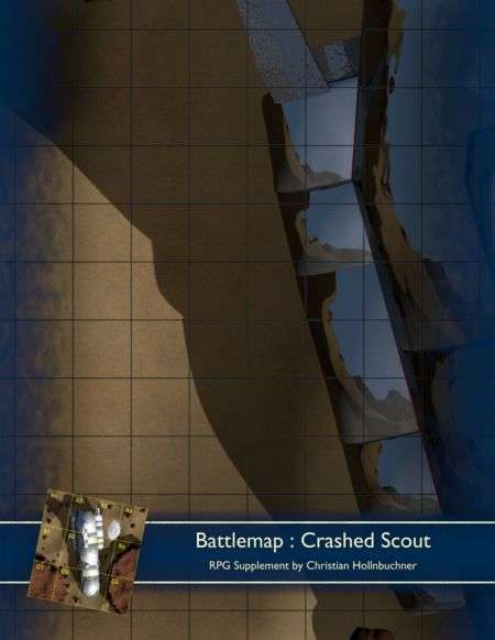 Battlemap : Crashed Scout - Christian Hollnbuchner | Battlemaps ...