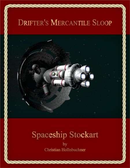 Drifter's Mercantile Sloop : Spaceship Stockart - Christian ...