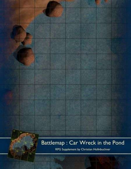 Battlemap : Car Wreck in the Pond - Christian Hollnbuchner | Battlemaps ...