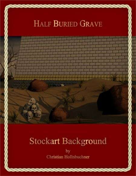 Half Buried Grave : Stockart Background - Christian Hollnbuchner ...