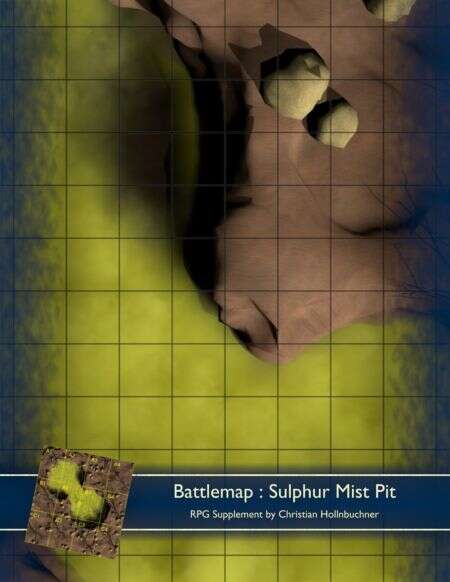 Battlemap : Sulphur Mist Pit - Christian Hollnbuchner | Battlemaps ...